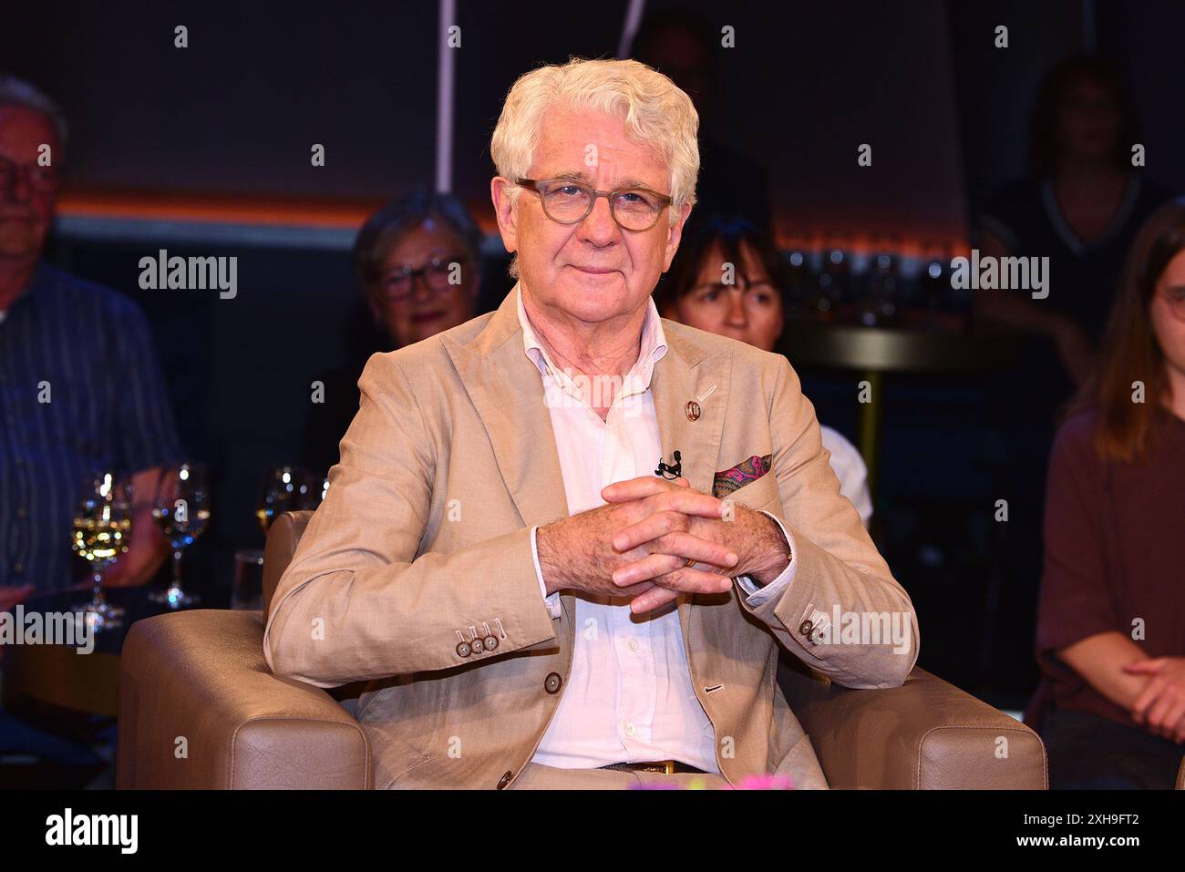 Marcel Reif bei der NDR Talk Show am 12.07.2024 in Hamburg Stock Photo ...