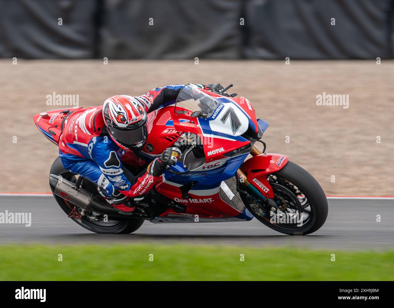 12 July 2024 - Donnington Park Race Track, Derbyshire. World Superbike ...