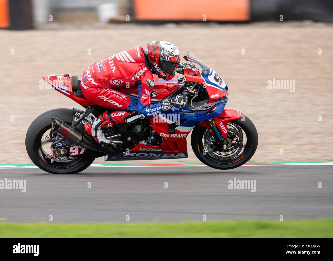 12 July 2024 - Donnington Park Race Track, Derbyshire. World Superbike ...