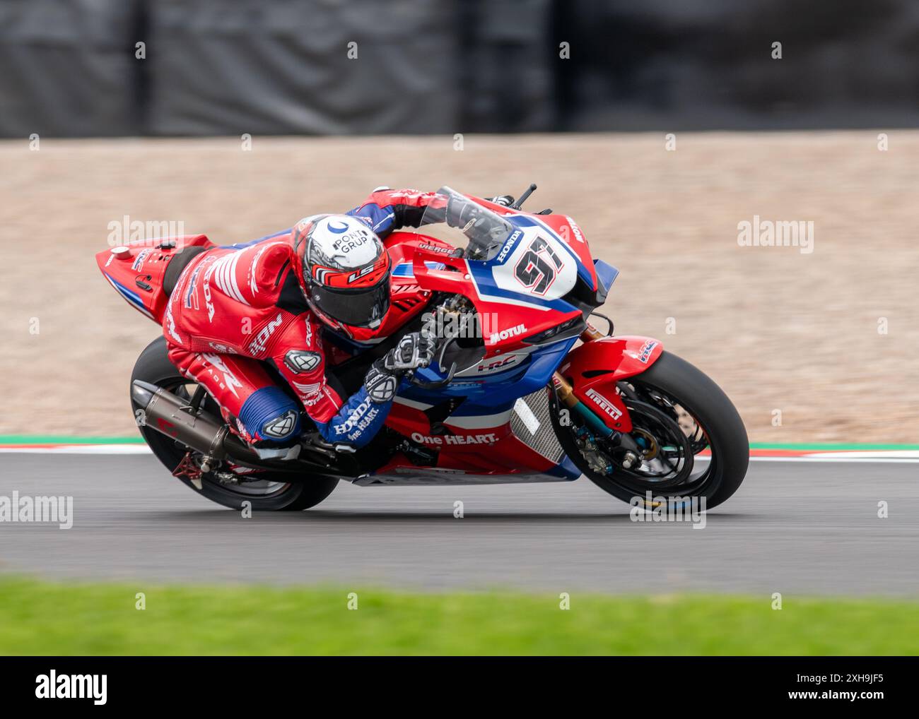 12 July 2024 - Donnington Park Race Track, Derbyshire. World Superbike ...