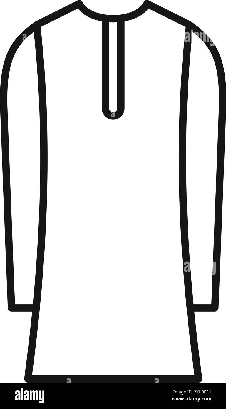 Traditional muslim man dress kurta garment clothing fashion icon ...