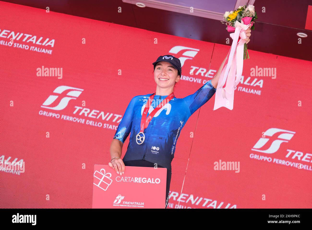 Chieti, Italy. 12th July, 2024. Liane Lippert (GER) of Movistar Team ...