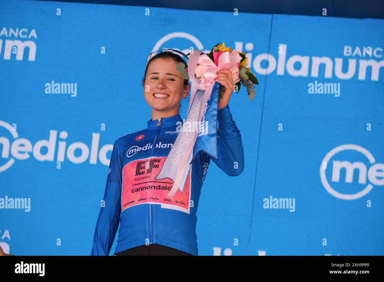 Chieti, Italy. 12th July, 2024. Clara Emond (CAN) of EF Education ...