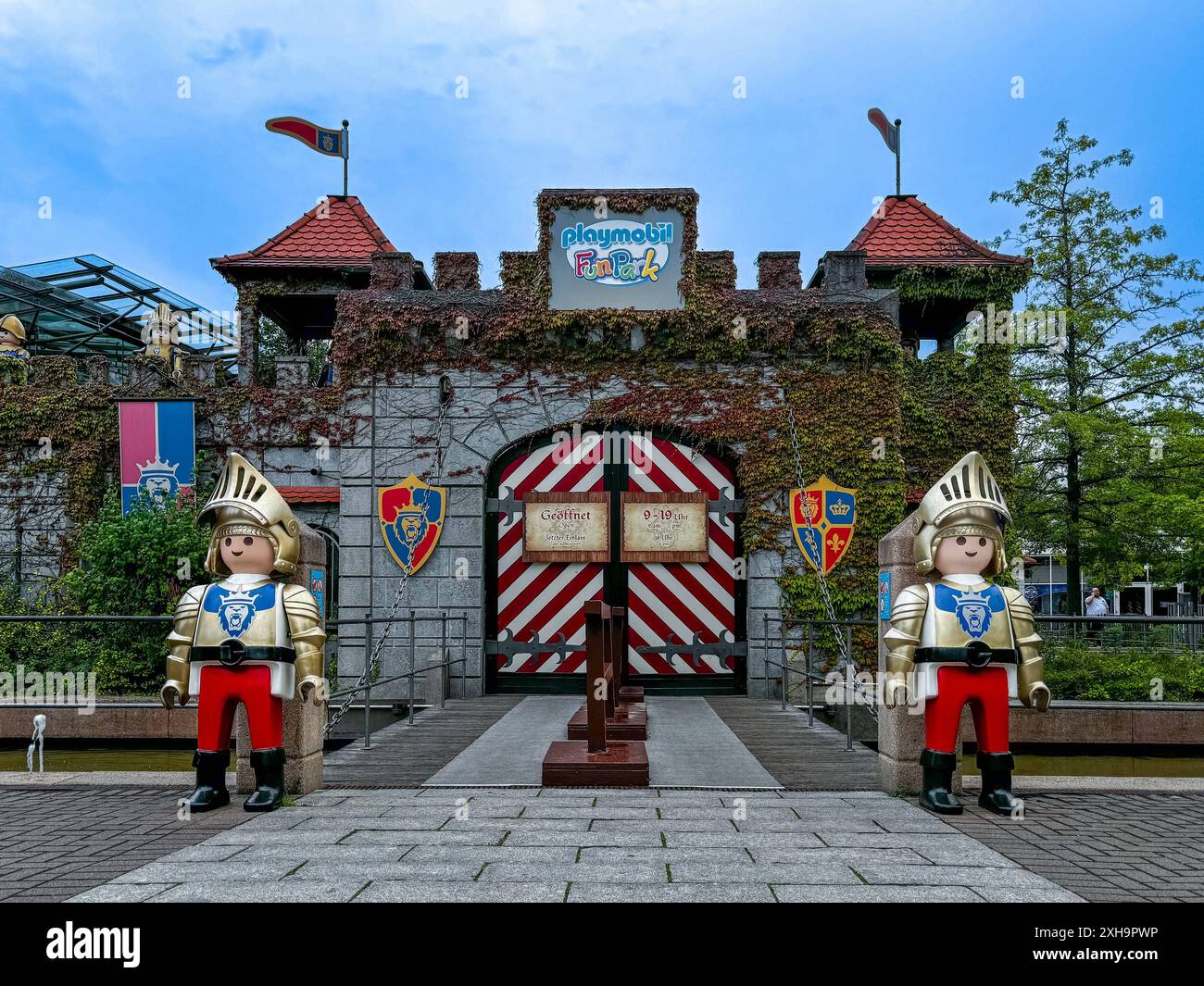 Playmobil FunPark, Zirndorf, Nürnberg, Bayern, Deutschland, Ritterburg ...