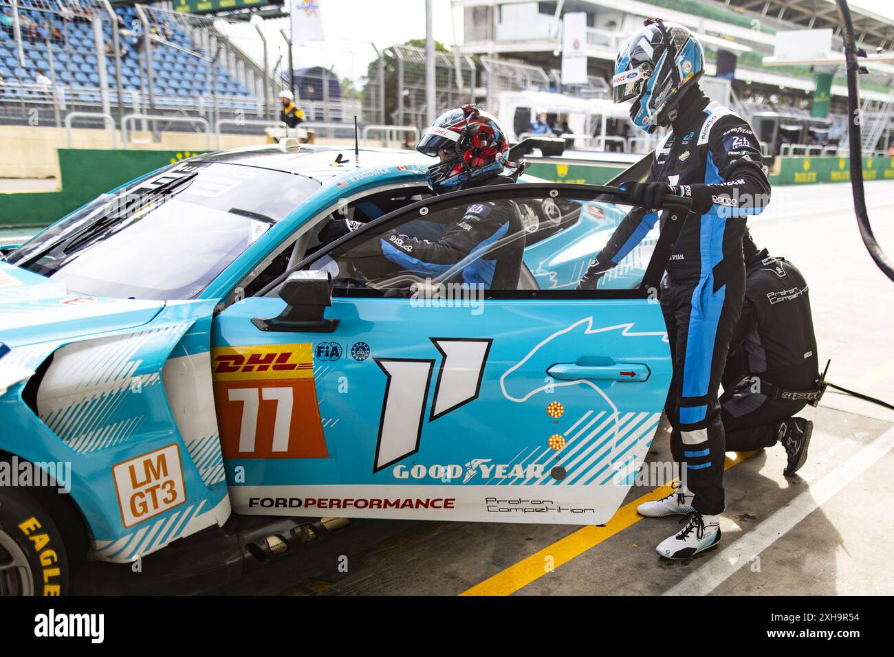 HARDWICK Ryan (usa), Proton Competition, Ford Mustang GT3, portrait ...