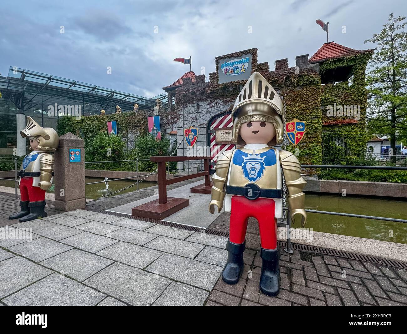 Playmobil FunPark, Zirndorf, Nürnberg, Bayern, Deutschland, Ritterburg ...