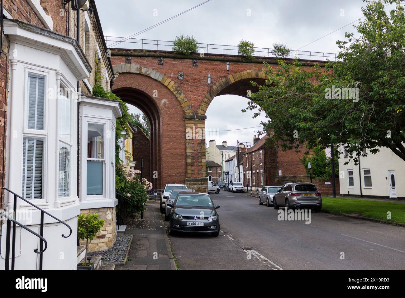 The rail viaduct at Yarm,England,UK Stock Photo - Alamy