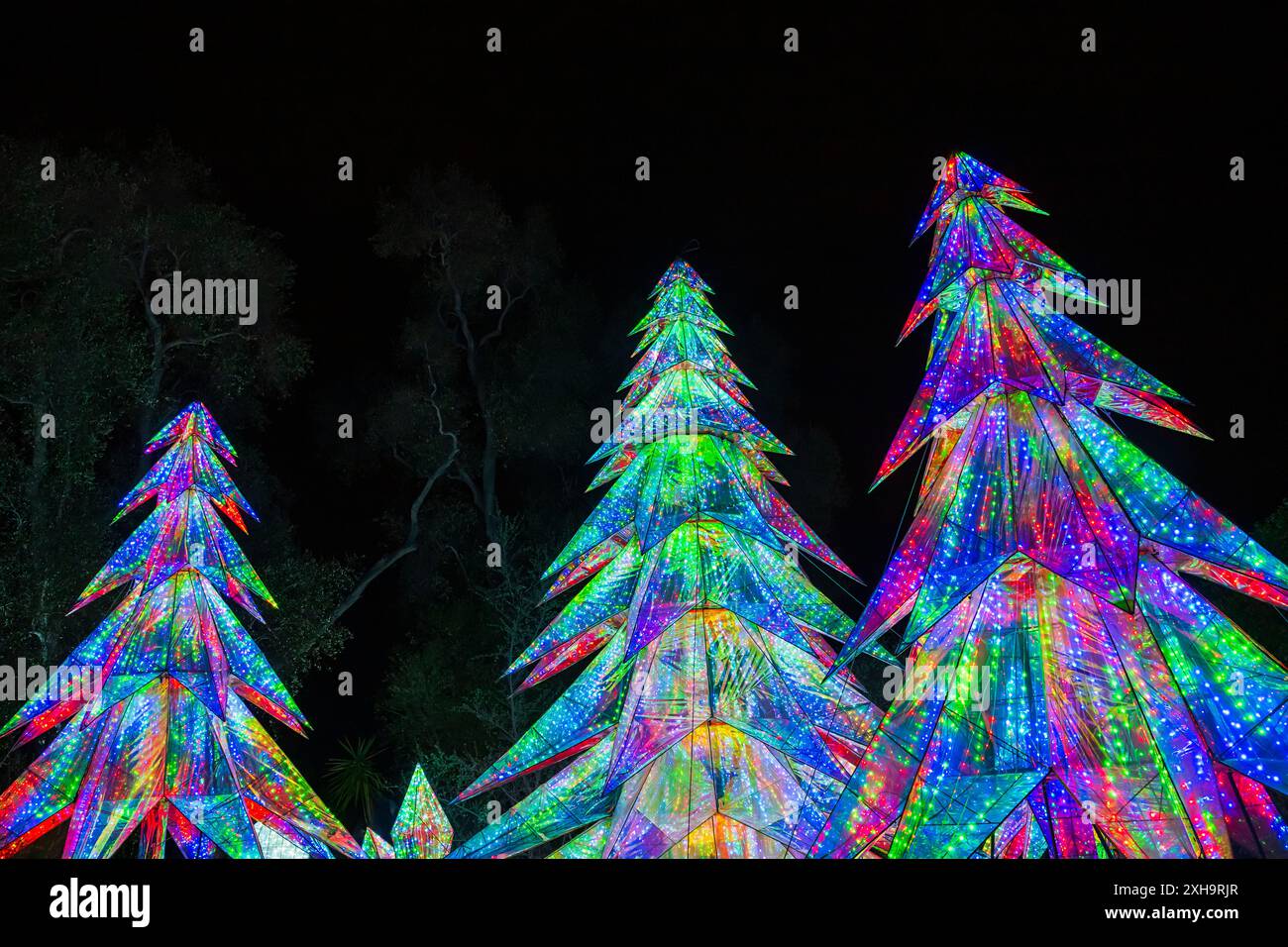 Festival of Light at the Santa Barbara Zoo, Santa Barbara, California ...