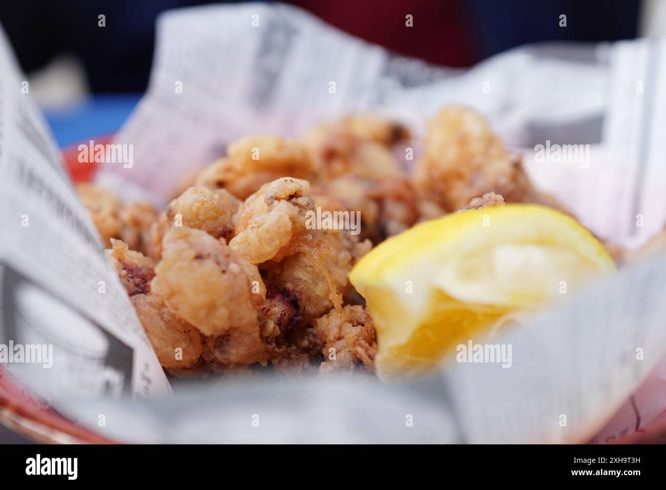 Chipirones fritos (Fried baby squid), one of the most typical tapas ...