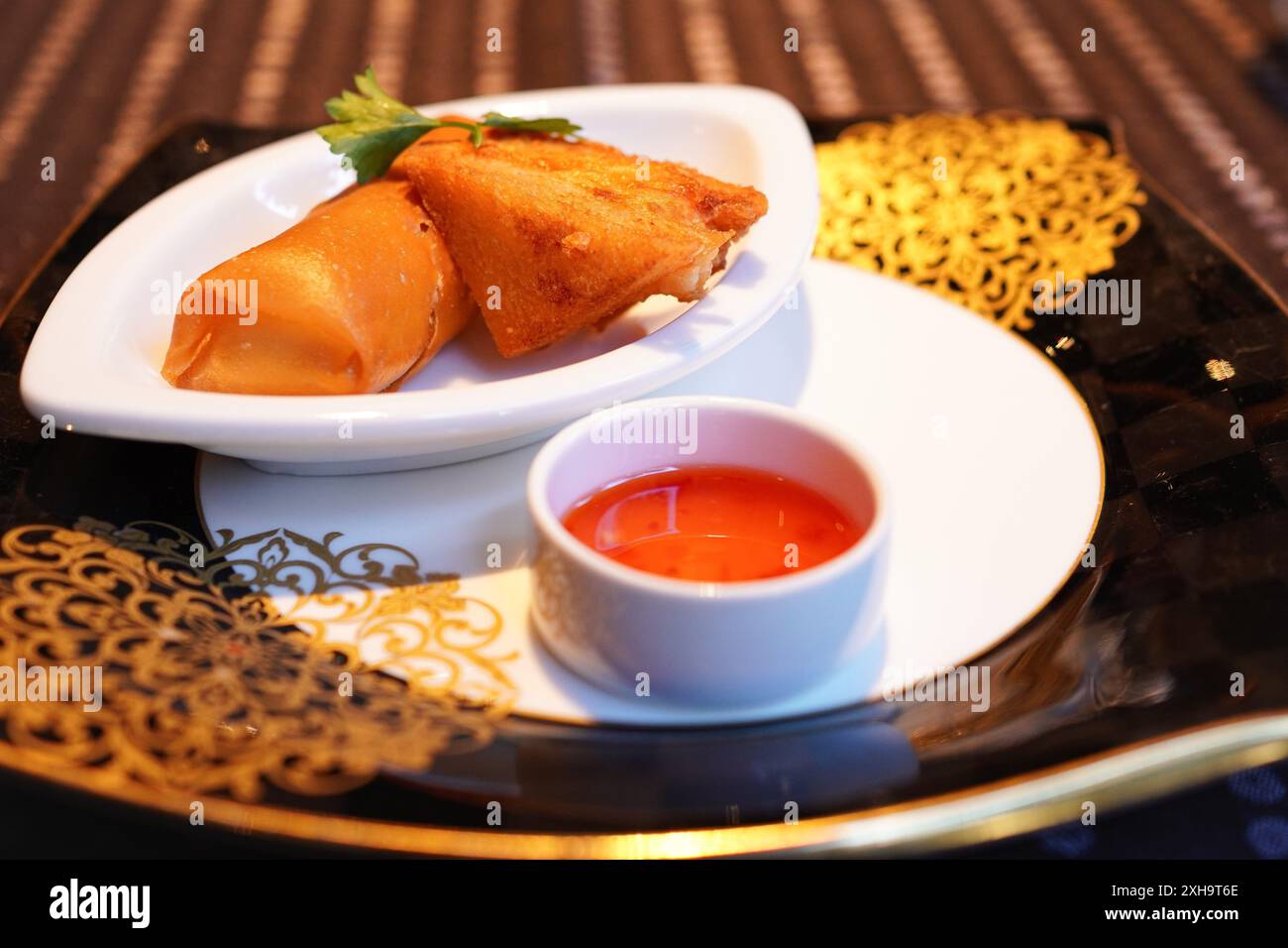Deep fried bread with shrimp paste hi-res stock photography and images ...