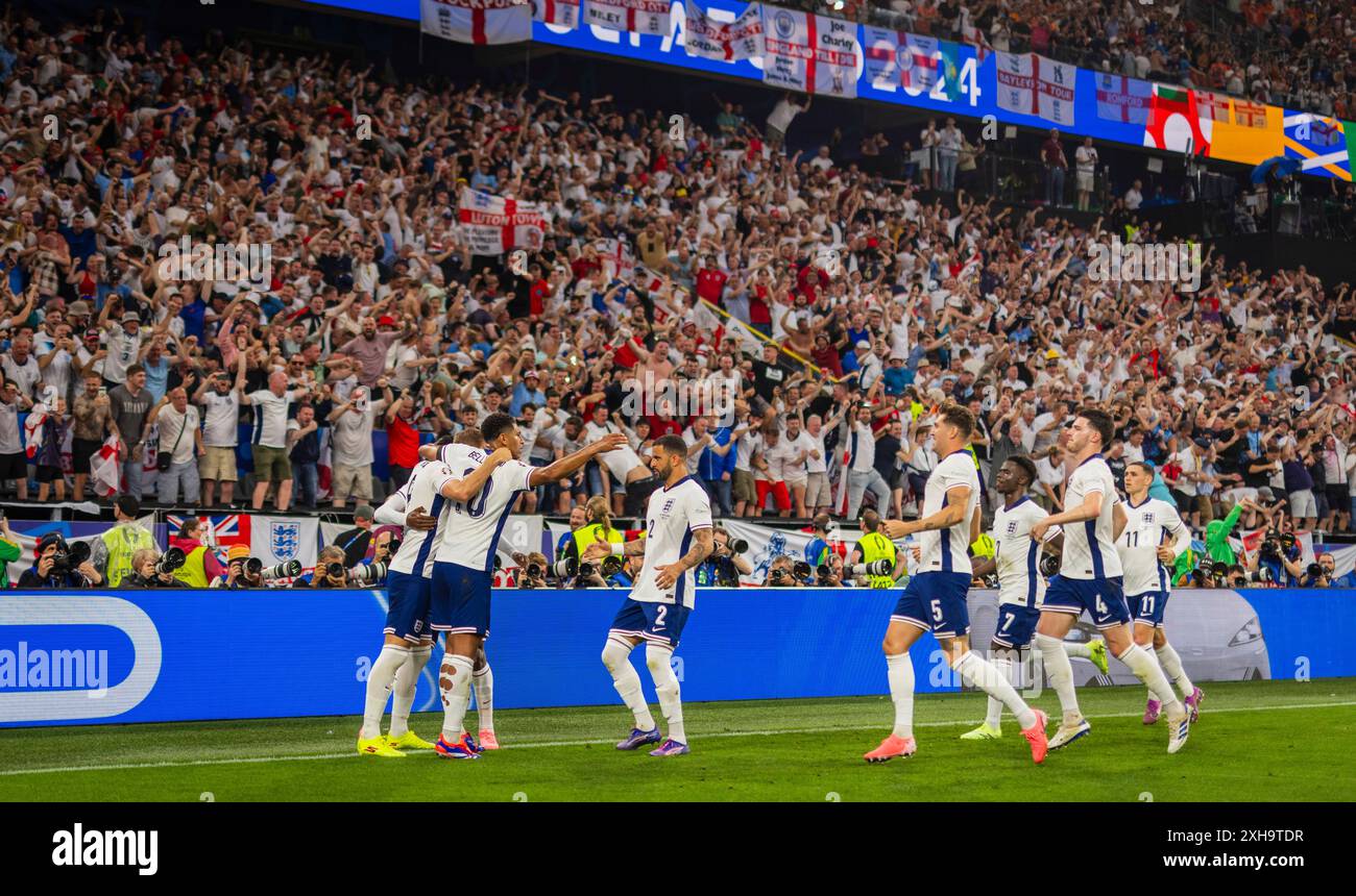 Dortmund, Germany. 10th Jul 2024. Harry Kane (ENG) Jude Bellingham (ENG ...