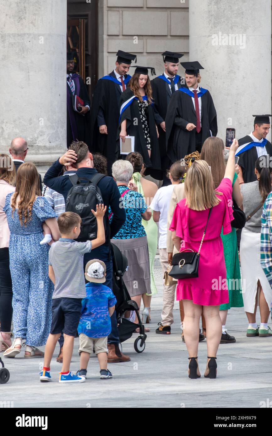 Solent University Graduation at Guildhall in Southampton on 11th July ...