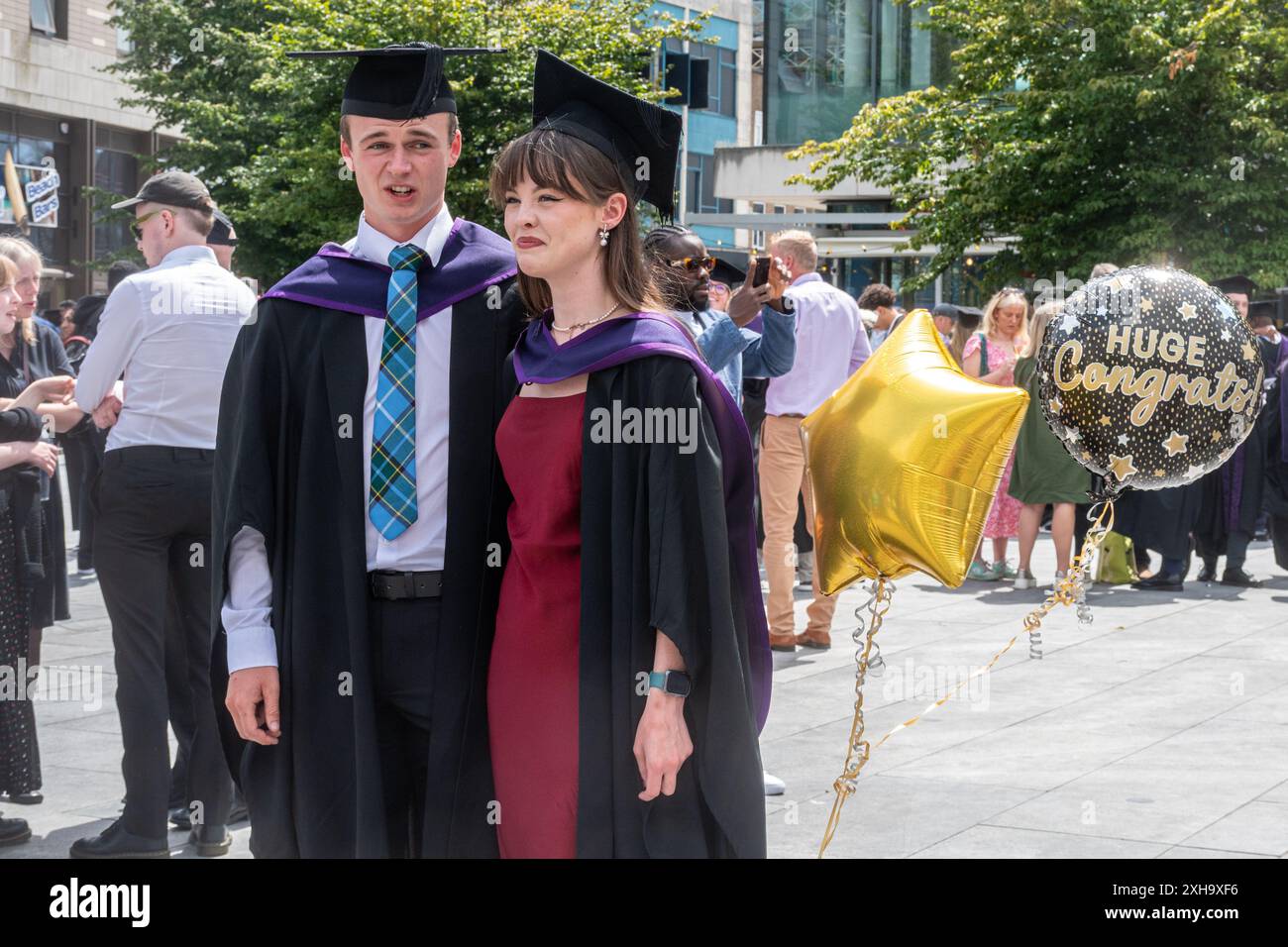 Solent University Graduation at Guildhall in Southampton on 11th July ...