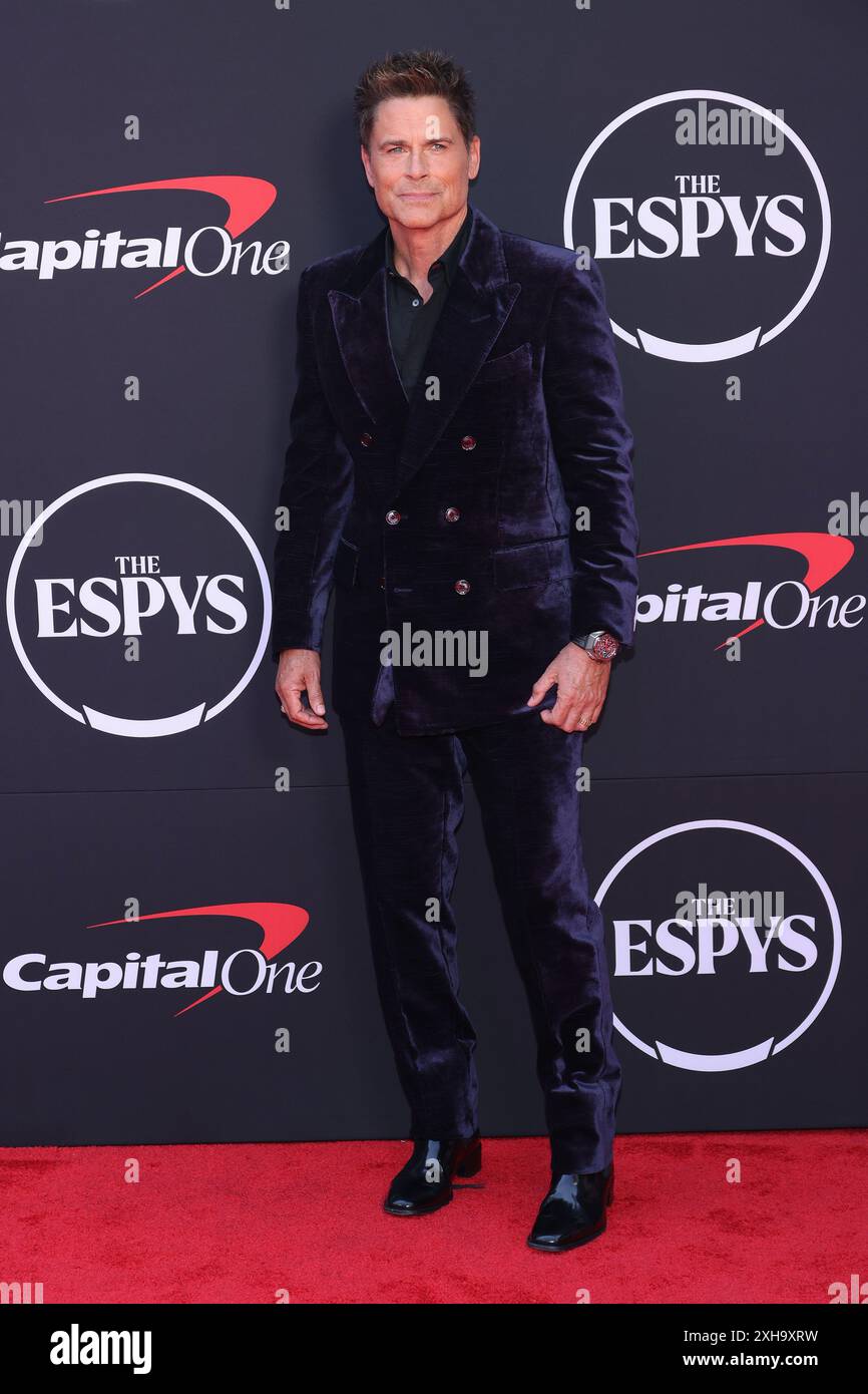 Rob Lowe attends the 2024 ESPY Awards at Dolby Theatre on July 11, 2024 ...