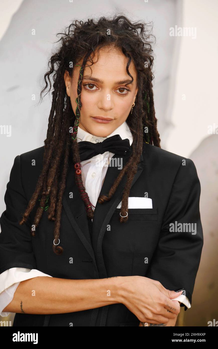LOS ANGELES, CALIFORNIA - JULY 11: Sasha Lane attends the premiere of ...