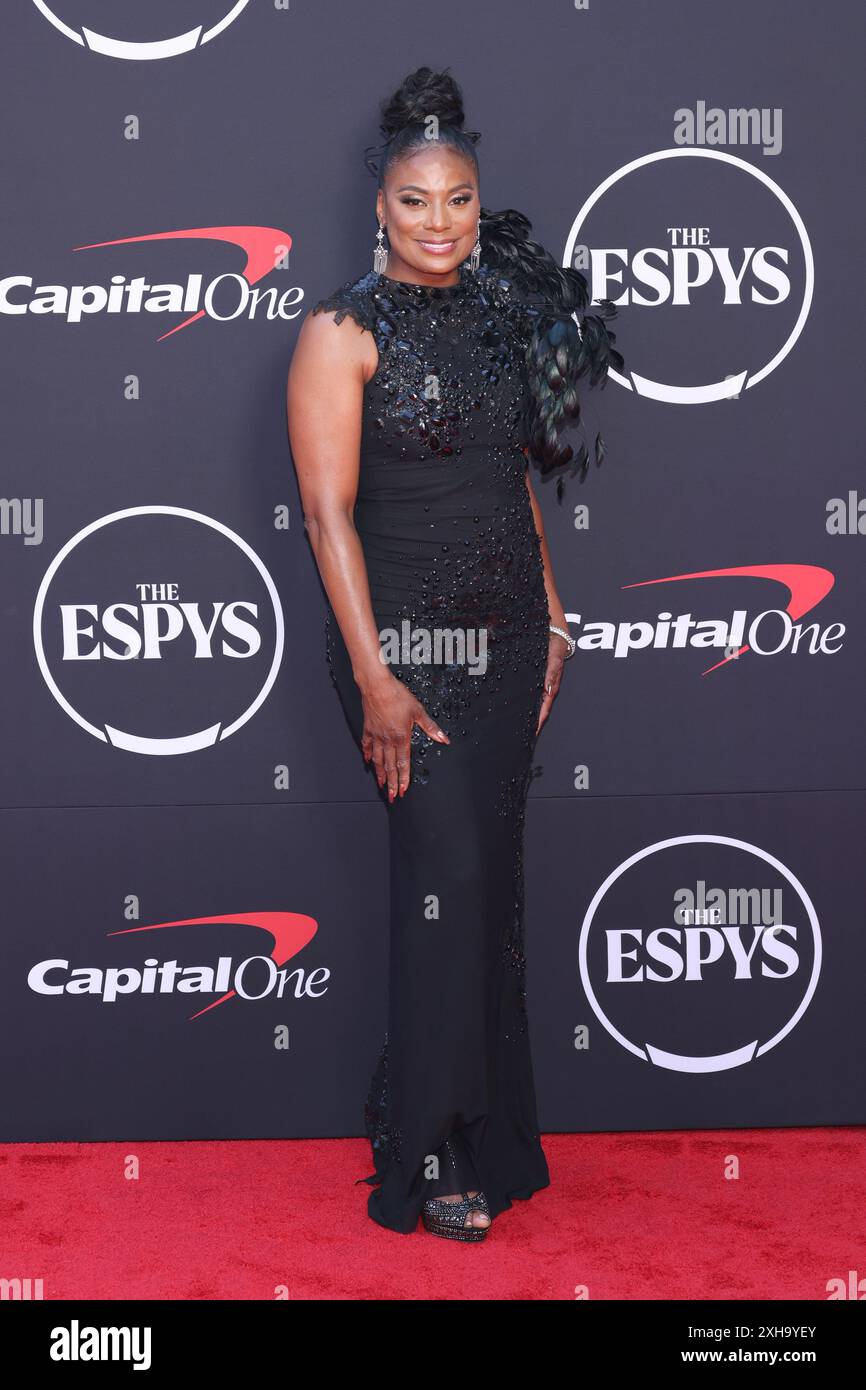Monique Brown attends the 2024 ESPY Awards at Dolby Theatre on July 11 ...