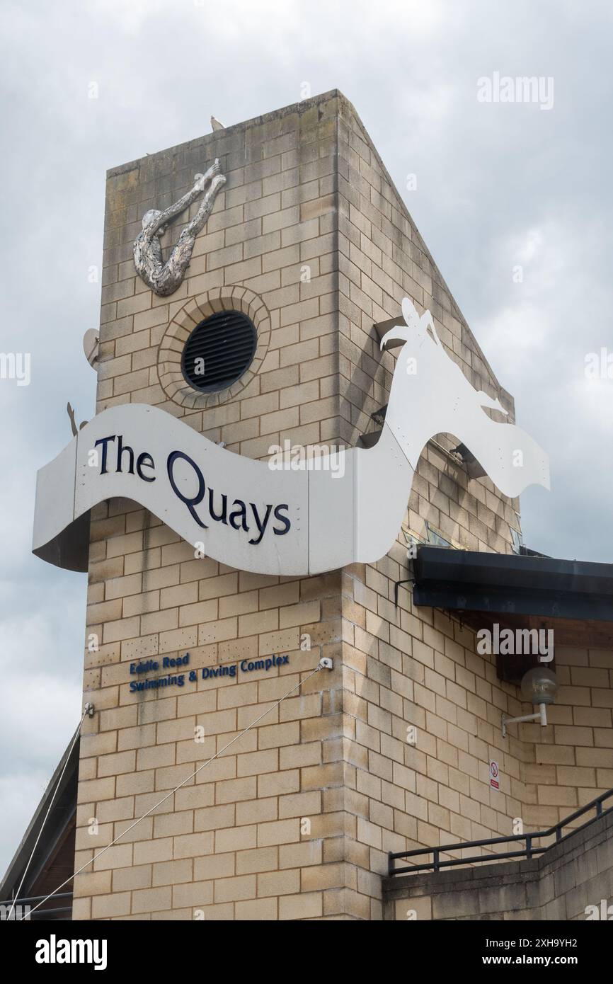 The Quays Swimming & Diving Complex in Southampton, Hampshire, England, UK Stock Photo - Alamy