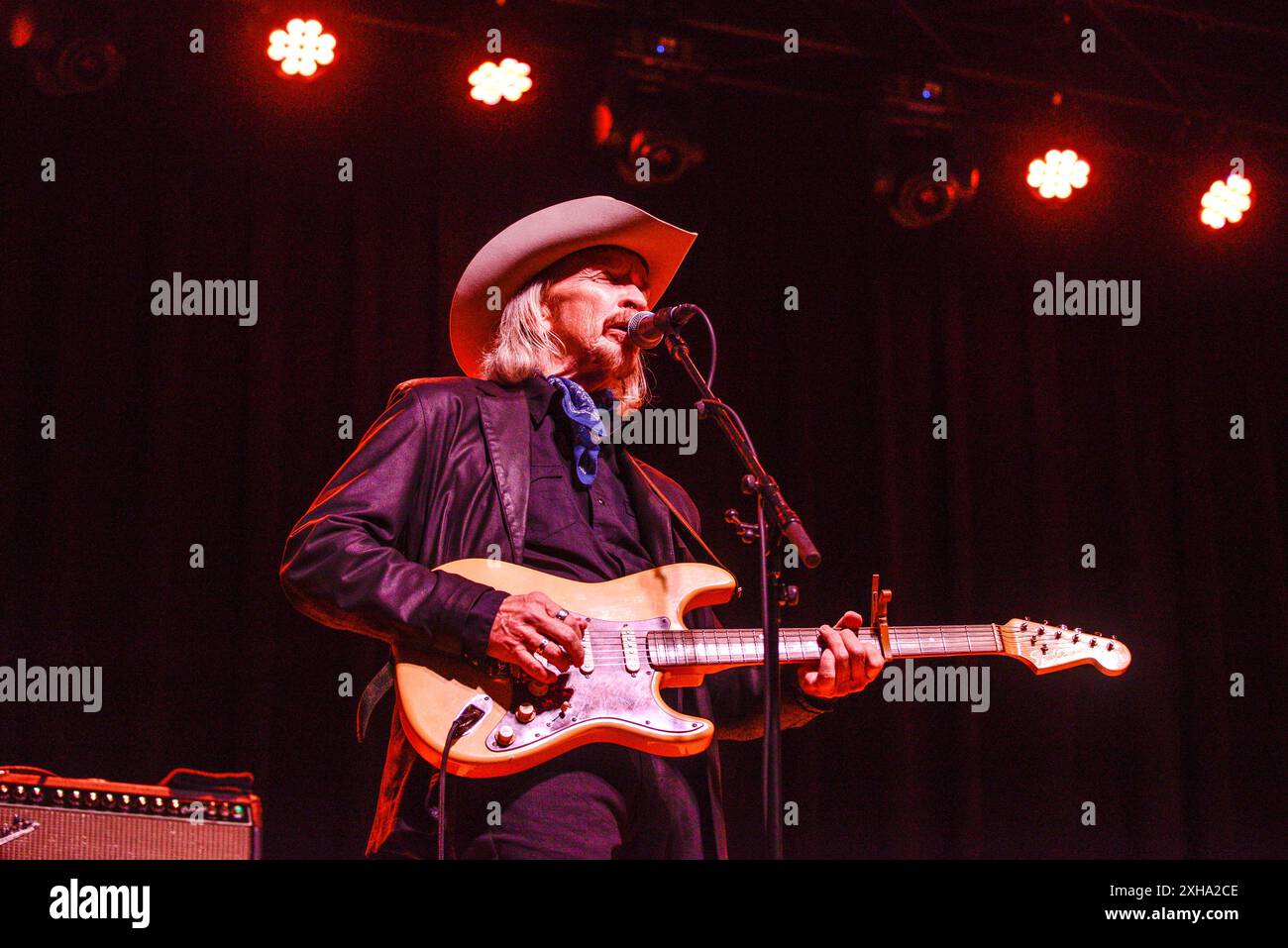 Oregon, USA. 11th July, 2024. Dave Alvin of Dave Alvin & Jimmie Dale ...