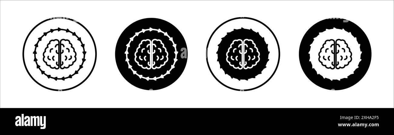 Inspiring Change icon Vector symbol or sign set collection in black and ...