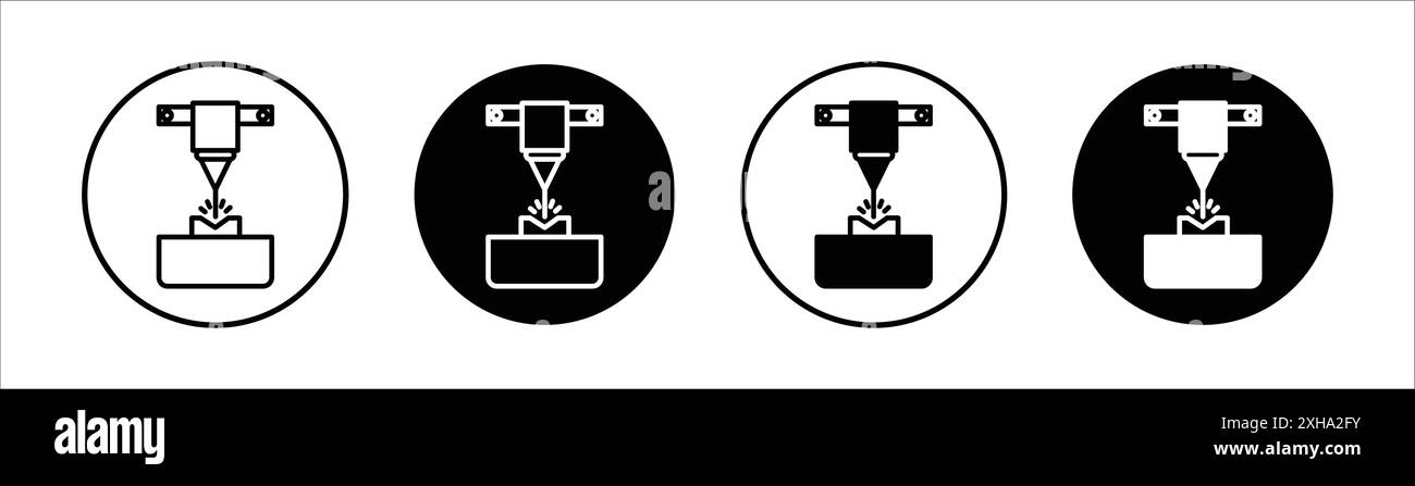 Laser cutting vector vectors hi-res stock photography and images - Alamy