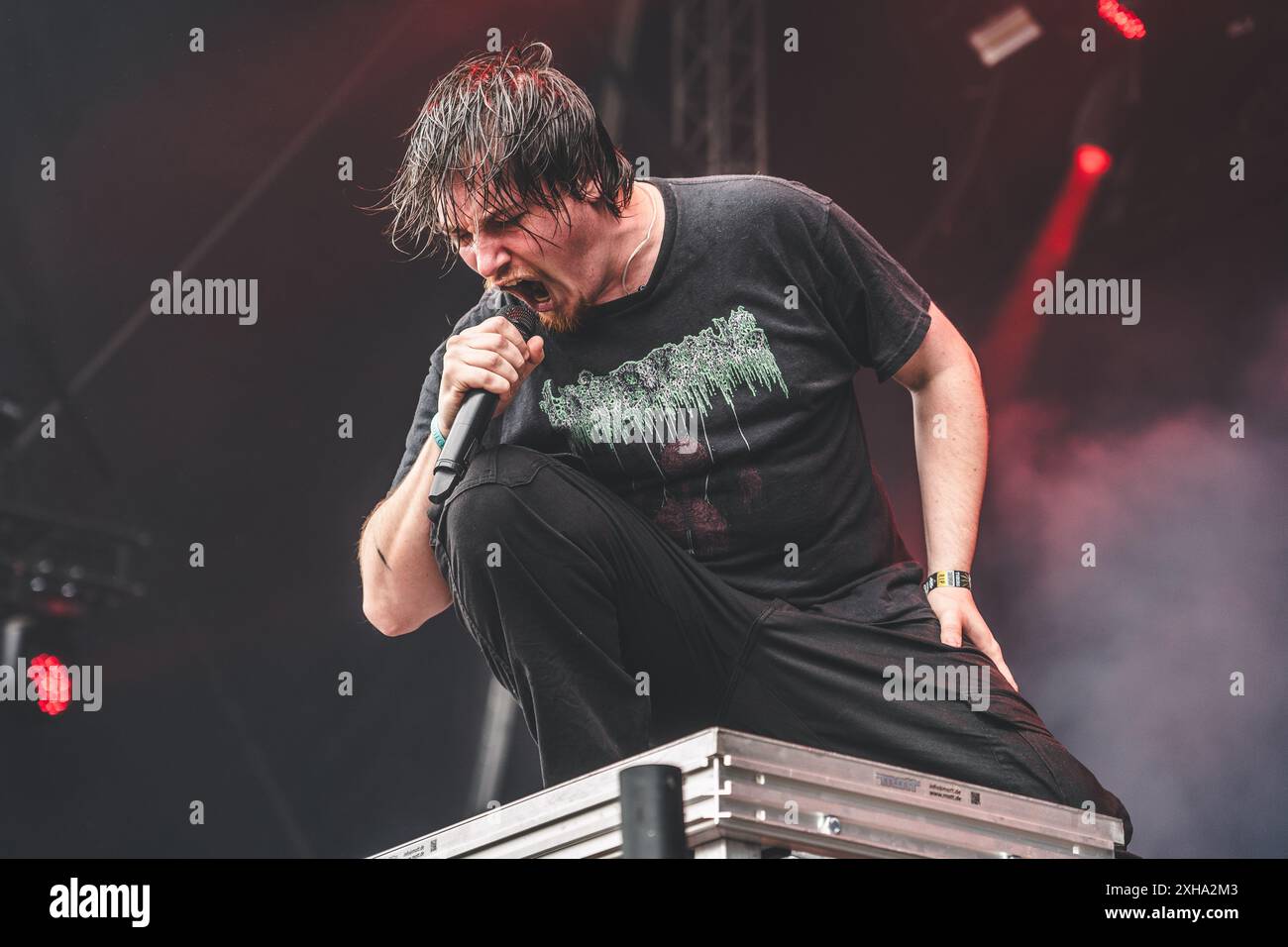 Copenhagen, Denmark. 22nd, June 2024. The American deathcore band Shadow of Intent performs a ...