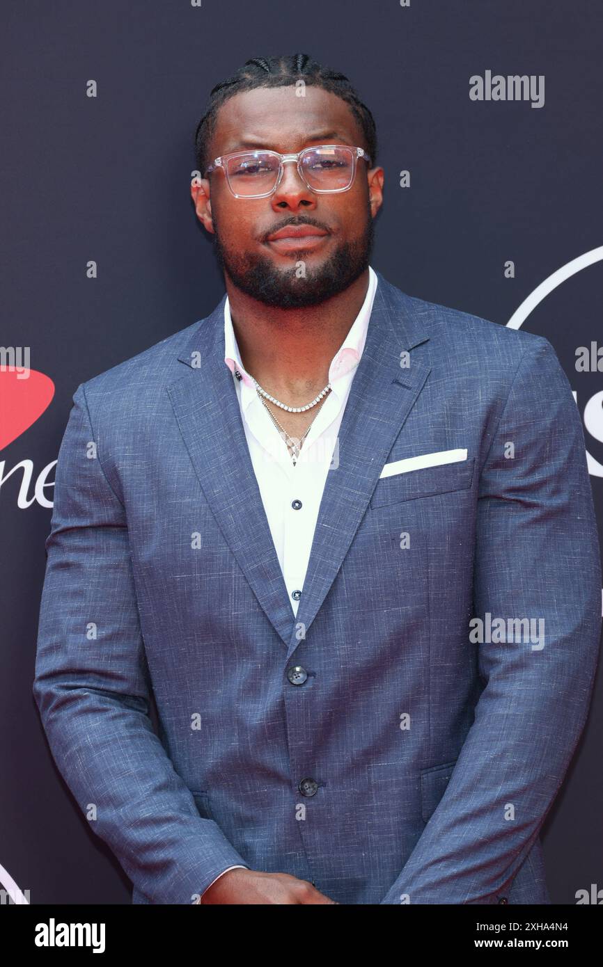 Kayvon Thibodeaux attends the 2024 ESPY Awards at Dolby Theatre on July ...