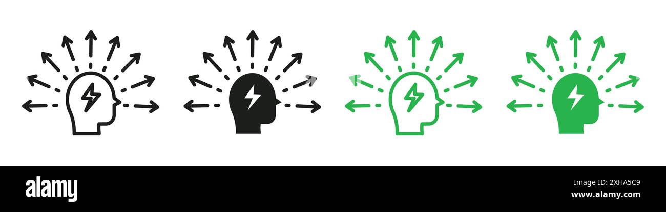 Comprehension icon Vector symbol or sign set collection in black and ...