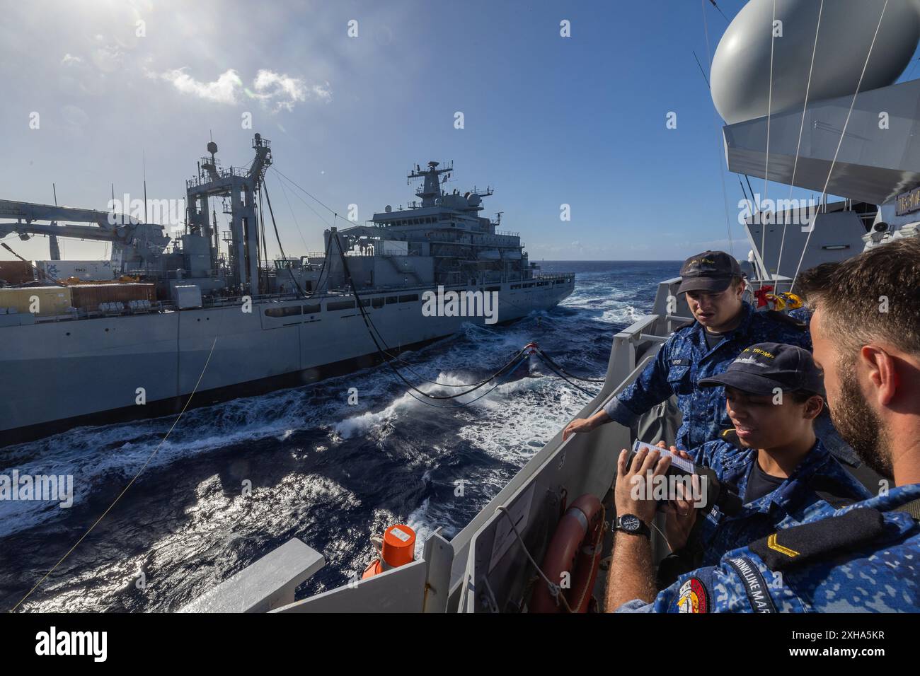 The Royal Netherlands Navy De Zeven Provincien-class frigate HNLMS ...