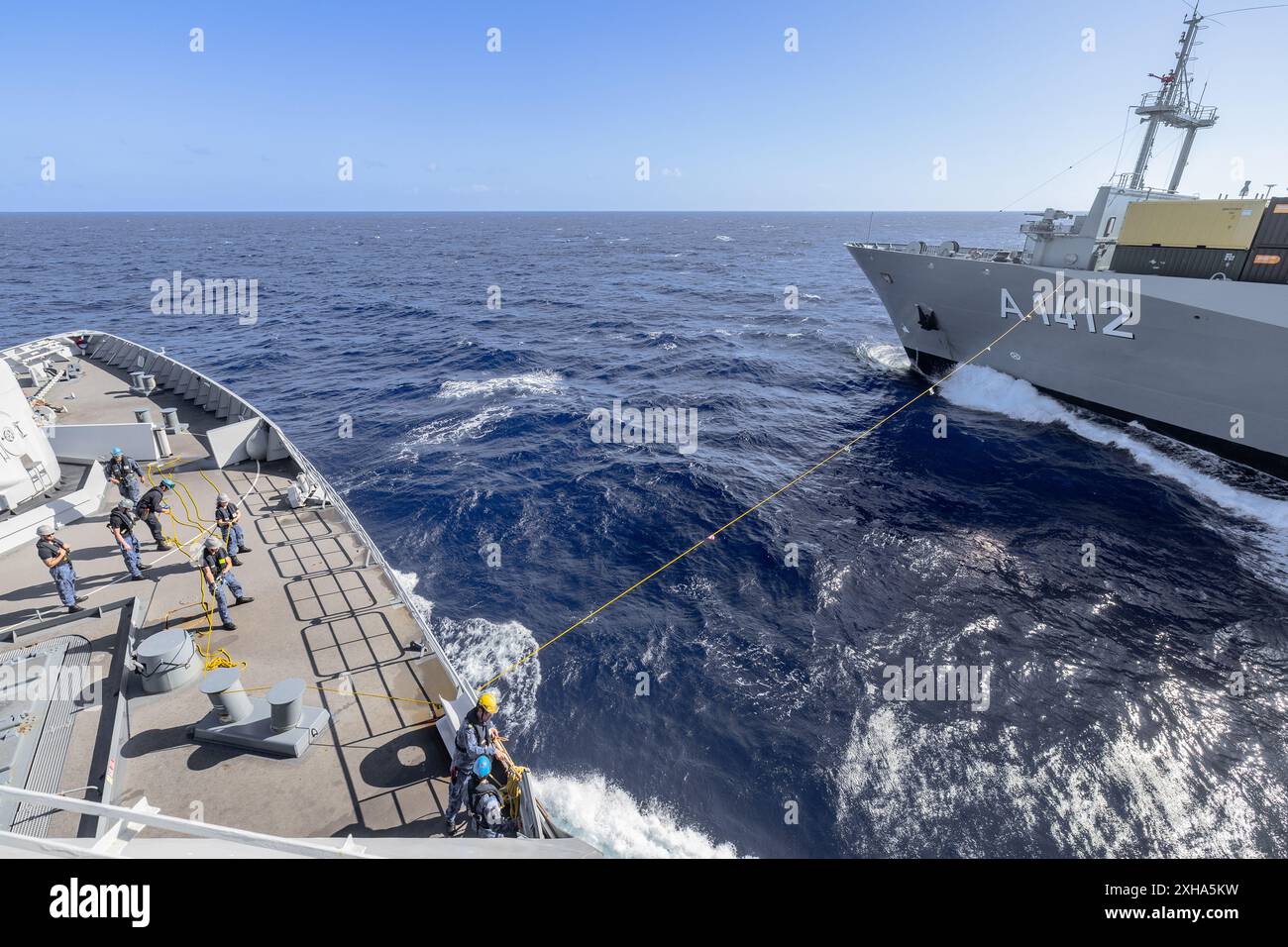 The Royal Netherlands Navy De Zeven Provincien-class frigate HNLMS ...