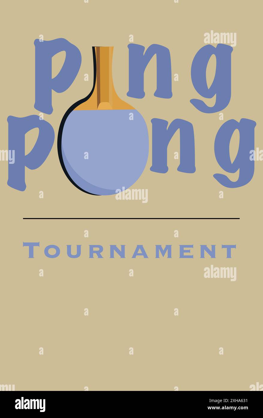 Ping-pong tournament poster design. Table tennis cover Stock Vector ...