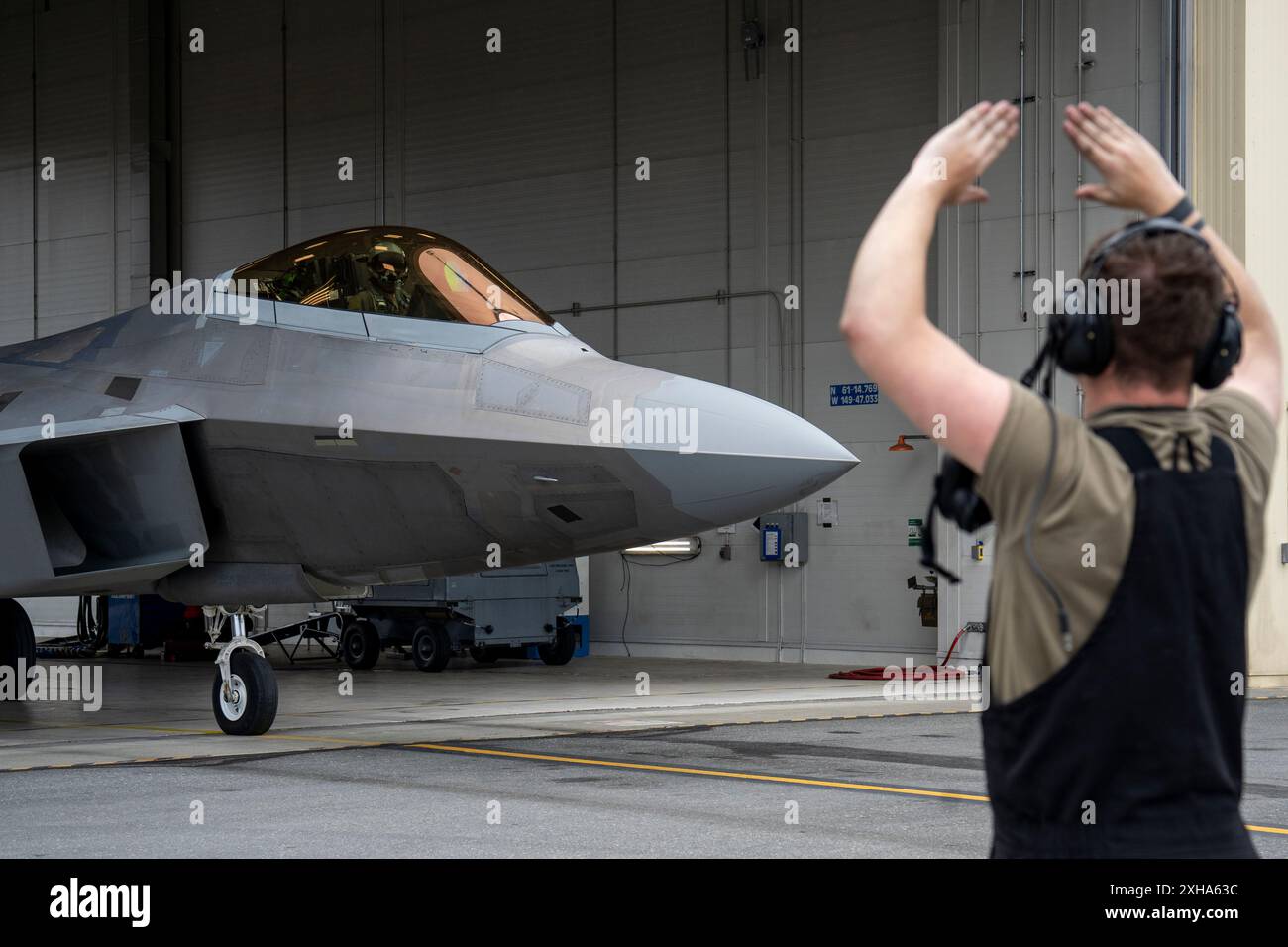 U.S. Air Force Airman 1st Class Mirsad Beganovic, a crew chief assigned ...