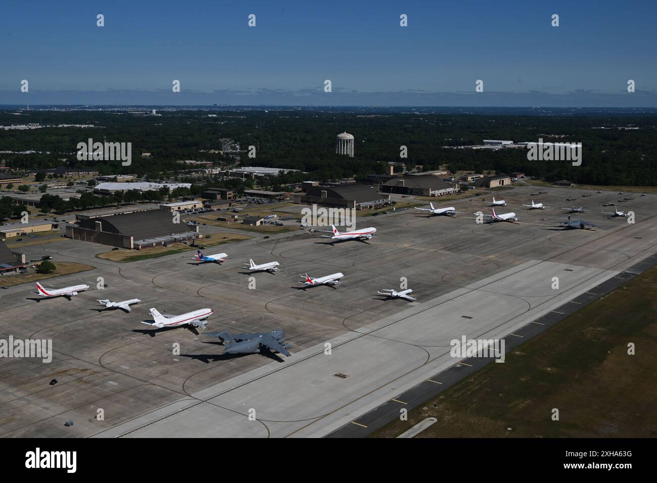 Aircraft from NATO allies and partners occupy the flight line at Joint ...
