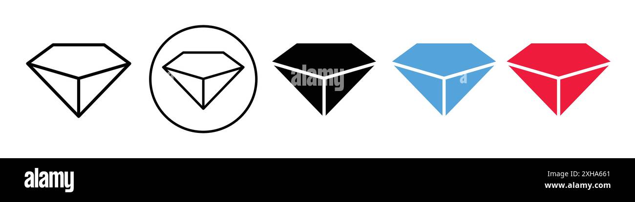 High potency icon Vector symbol or sign set collection in black and ...