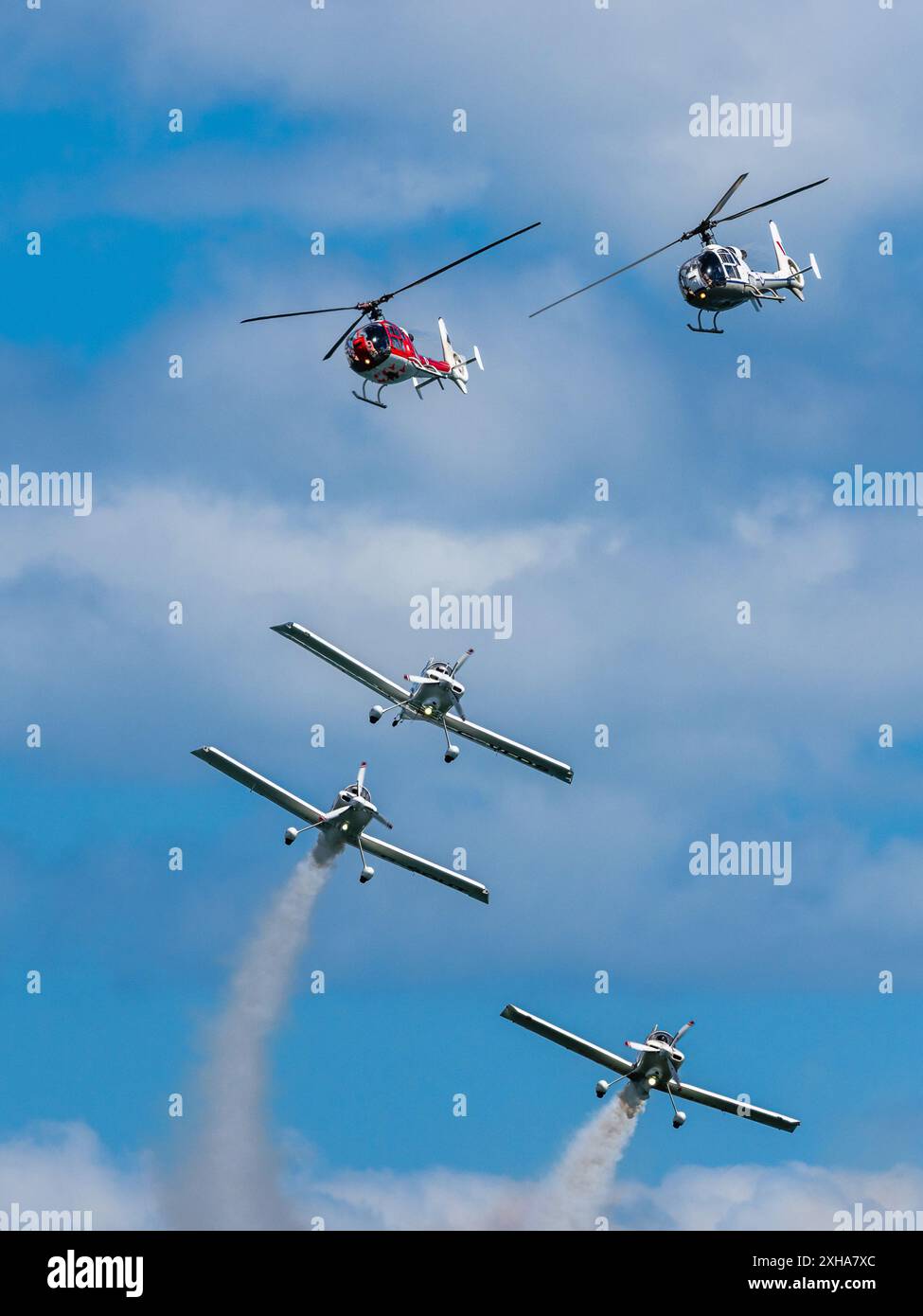 Team Raven and Gazelle Squadron, Formation Aerobatic Display Team ...