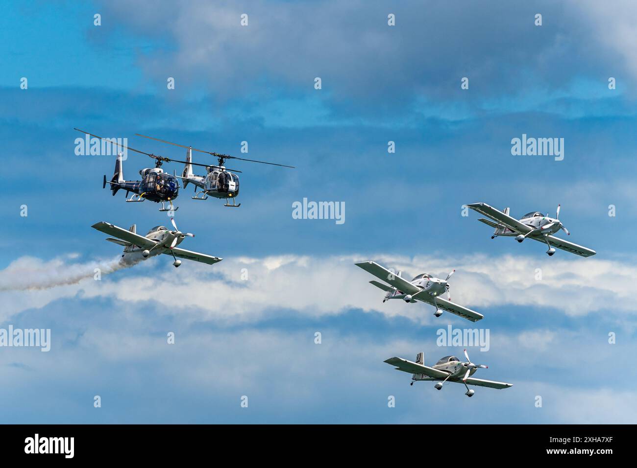 Team Raven and Gazelle Squadron, Formation Aerobatic Display Team ...