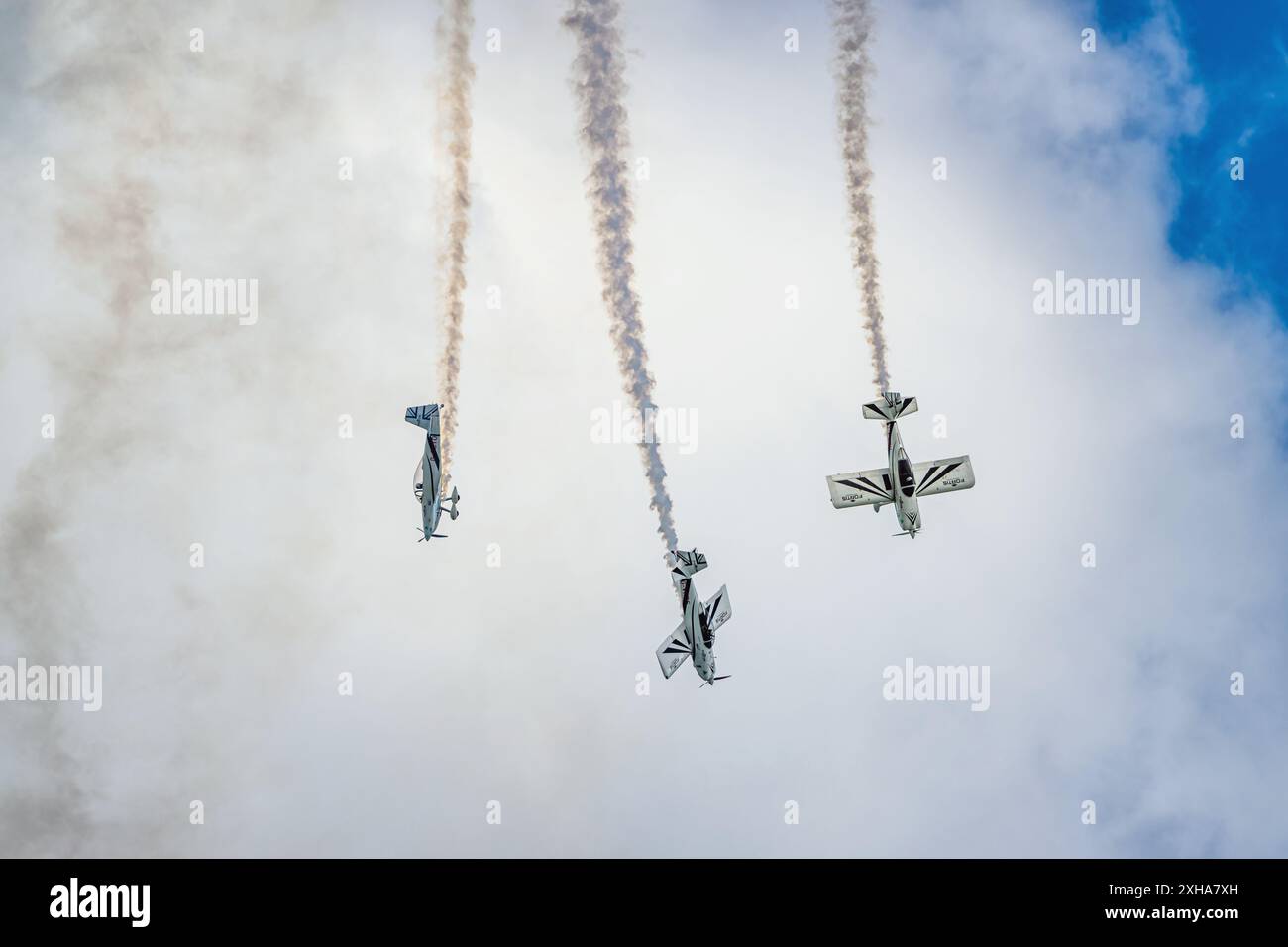 Team Raven, Formation Aerobatic Display Team, Airshow, England Stock ...