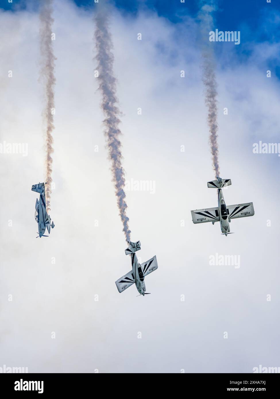 Team Raven, Formation Aerobatic Display Team, Airshow, England Stock ...
