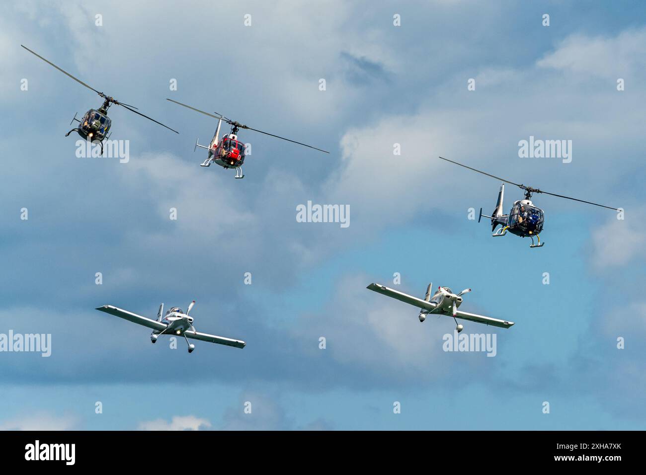 Team Raven and Gazelle Squadron, Formation Aerobatic Display Team ...