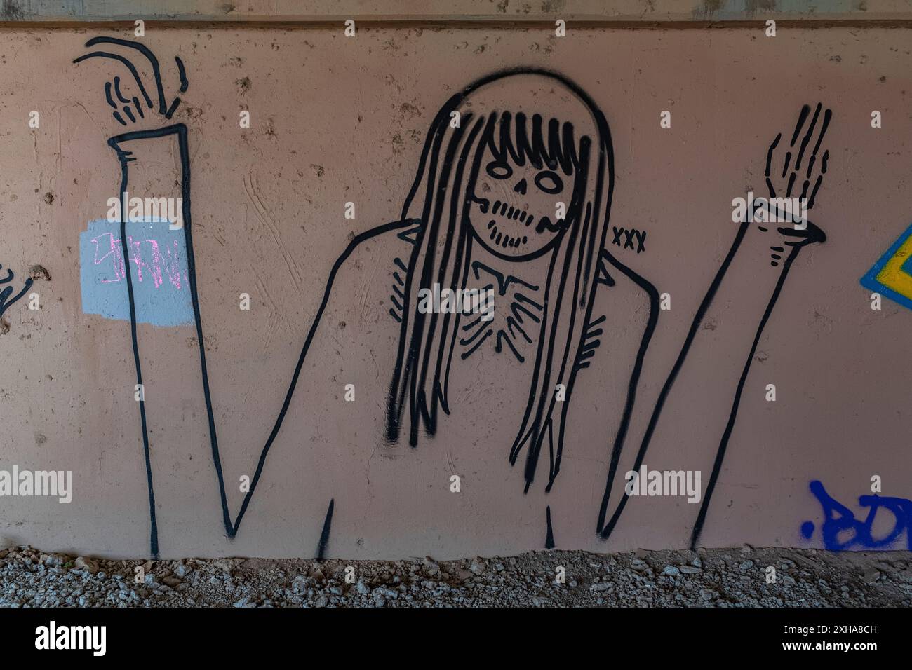 Albuquerque graffiti scene hi-res stock photography and images - Alamy