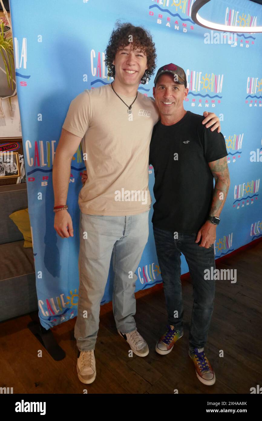 West Hollywood, California, USA 12th July 2024 Actor Calvin Waldau and ...