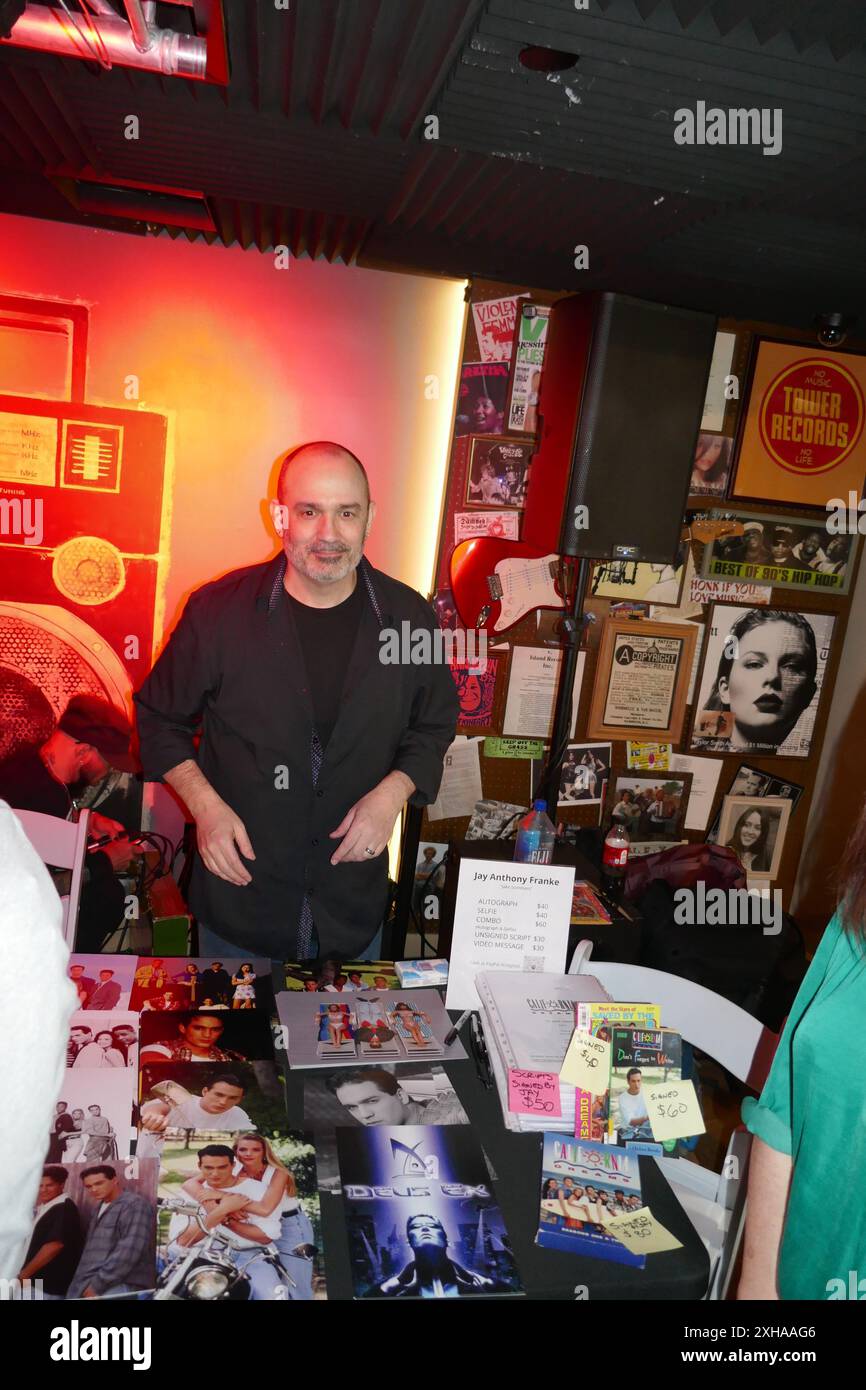 West Hollywood, California, USA 12th July 2024 Actor Jay Anthony Franke ...
