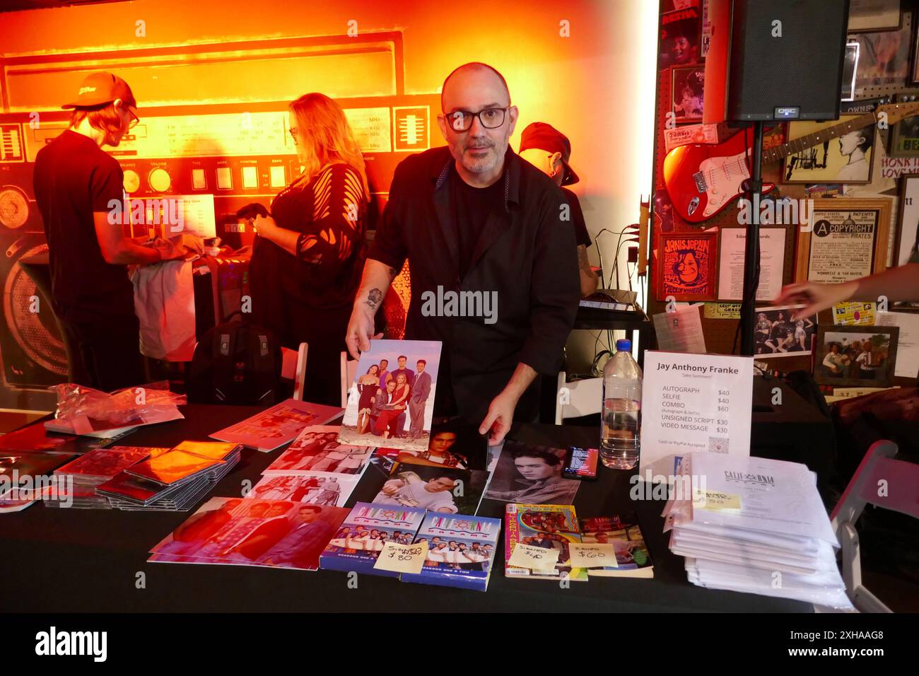 West Hollywood, California, USA 12th July 2024 Actor Jay Anthony Franke ...