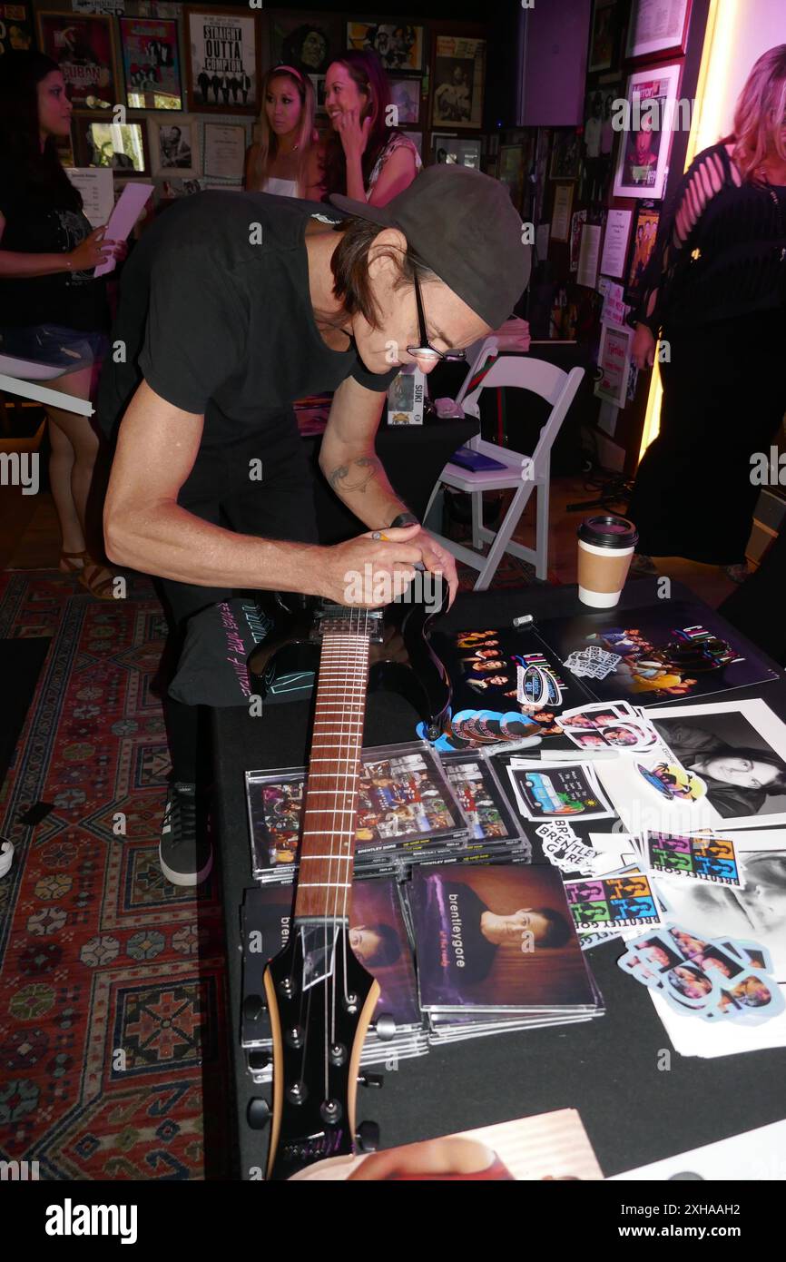 West Hollywood, California, USA 12th July 2024 Actor Brentley Gore ...