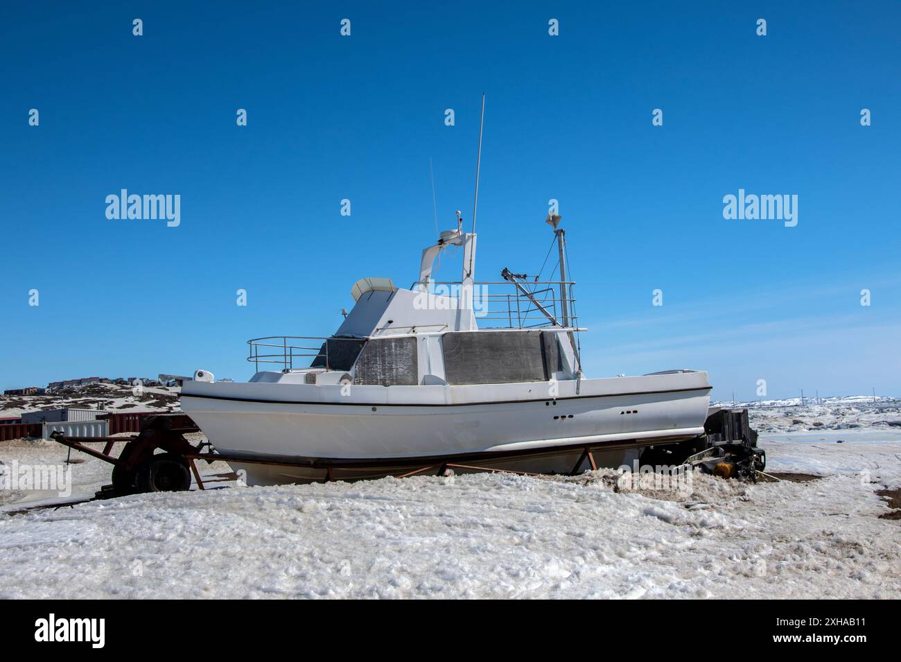 Arctic canada fishing boat hi-res stock photography and images - Alamy