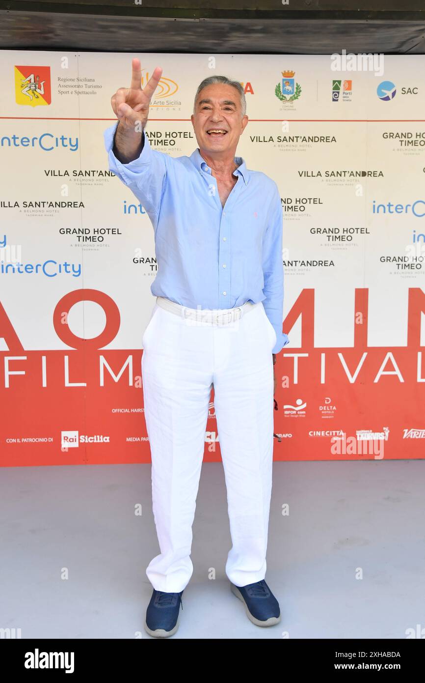 Taormina: 70th Taormina Film Festival. Congress Palace . Photocall film The Shooting Star Thief ...