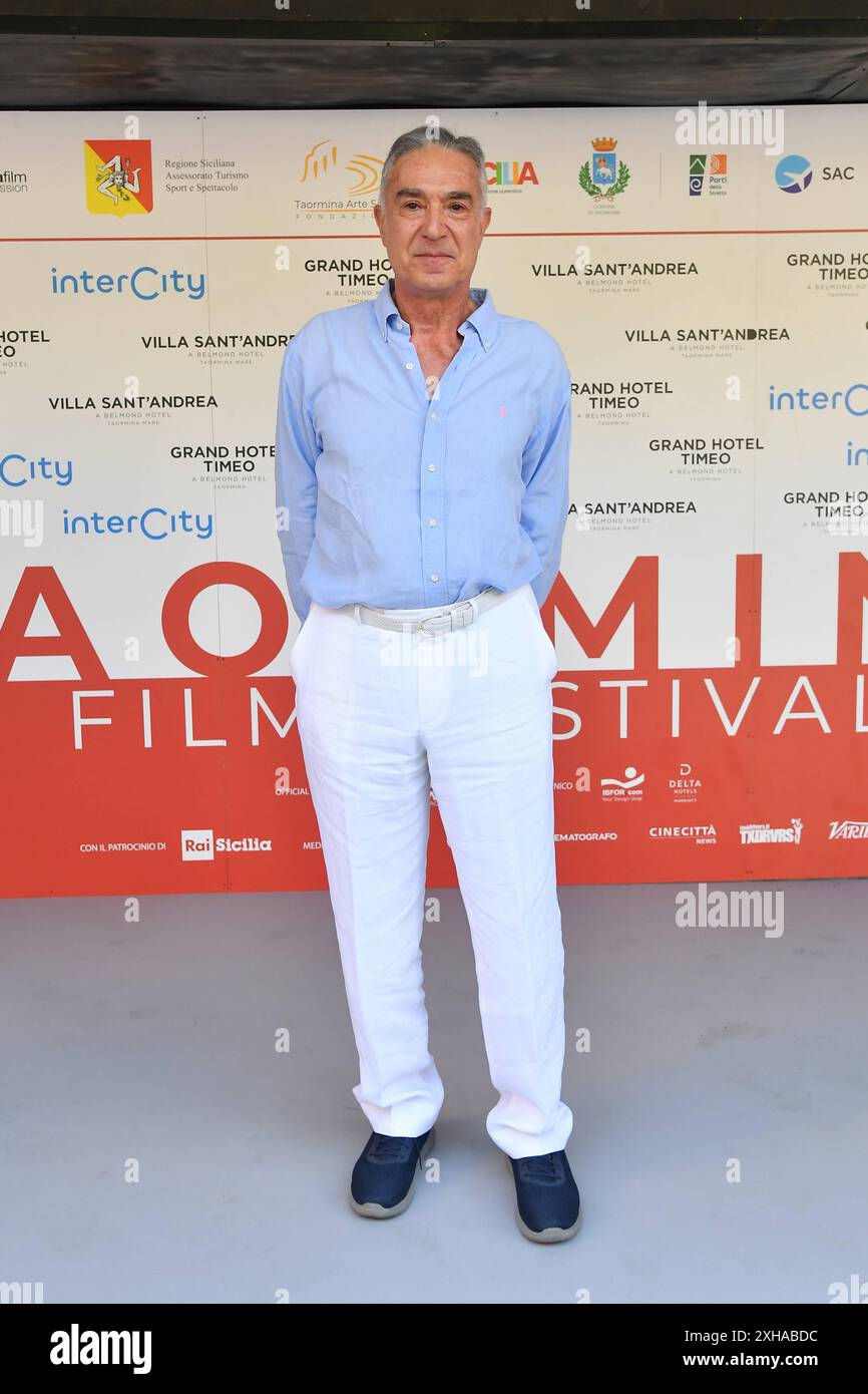 Taormina: 70th Taormina Film Festival. Congress Palace . Photocall film The Shooting Star Thief ...