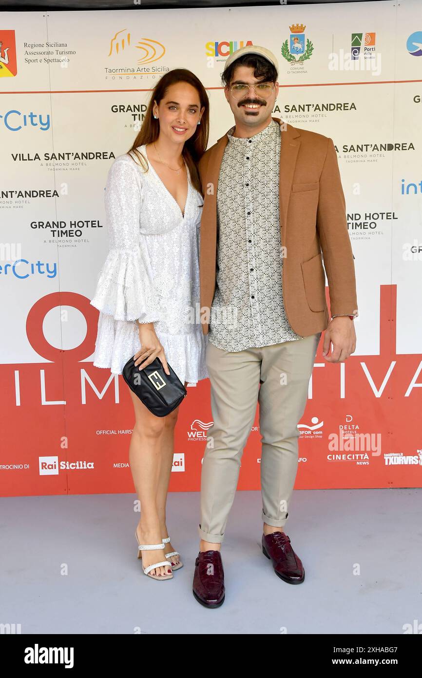 Taormina: 70th Taormina Film Festival. Congress Palace . Photocall film The Shooting Star Thief ...