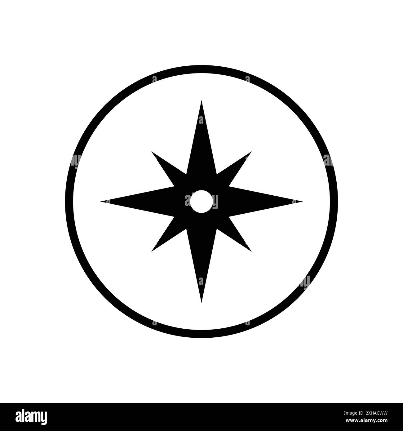 Compass Icon Vector Design Template In White Background Stock Vector Image And Art Alamy