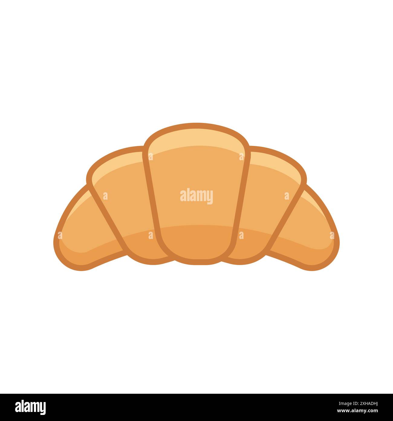 Croissant vector vectors hi-res stock photography and images - Alamy