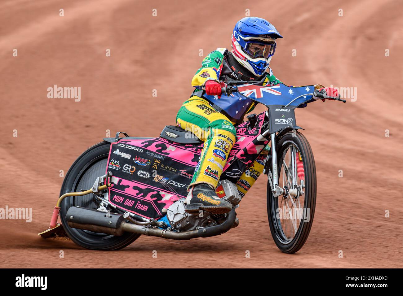 James Pearson of Australia practices during the Monster Energy FIM ...
